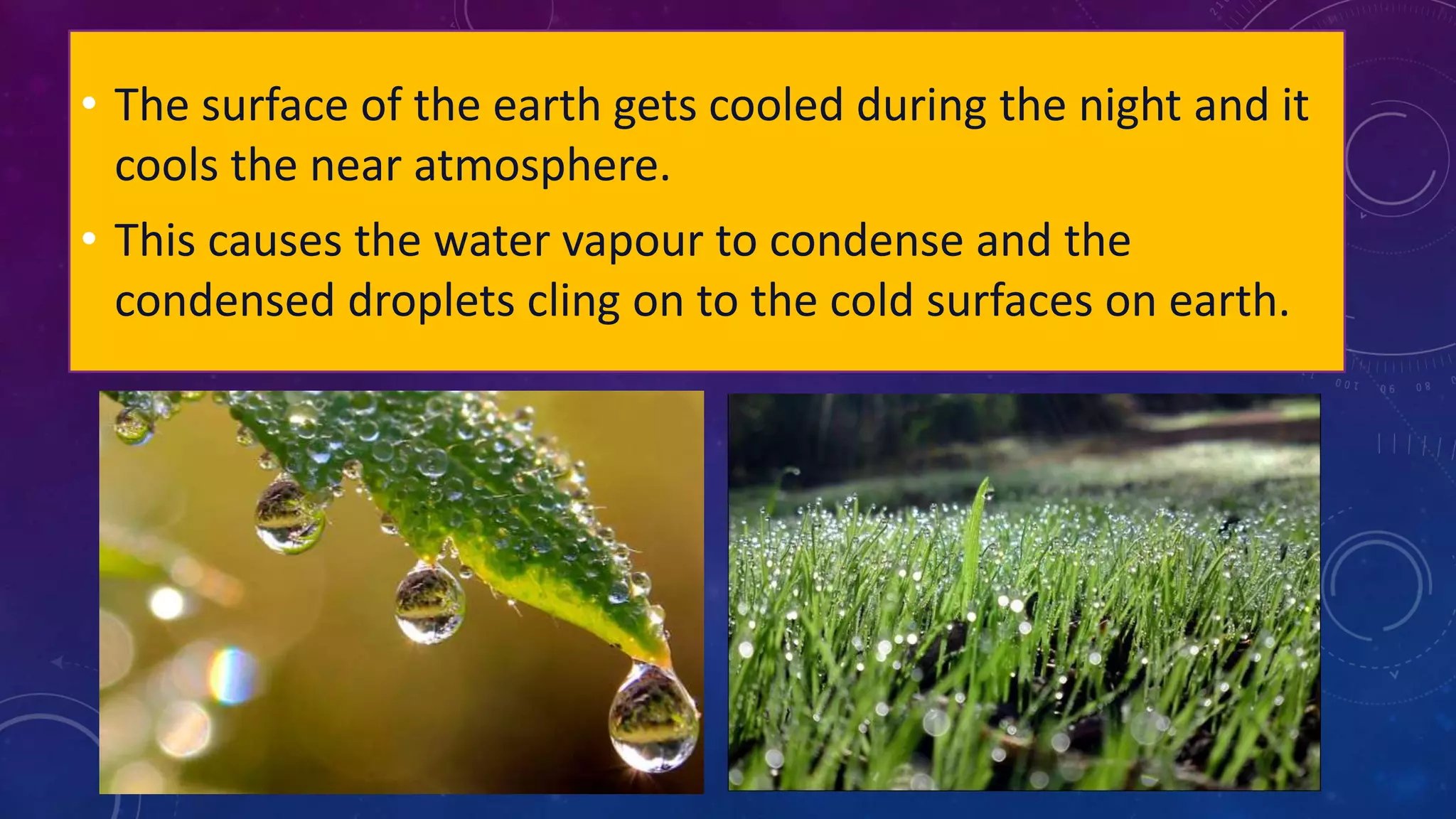 Forms of condensation | PPTX