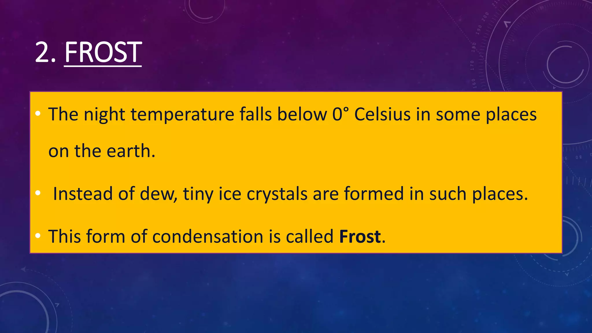 Forms of condensation | PPTX