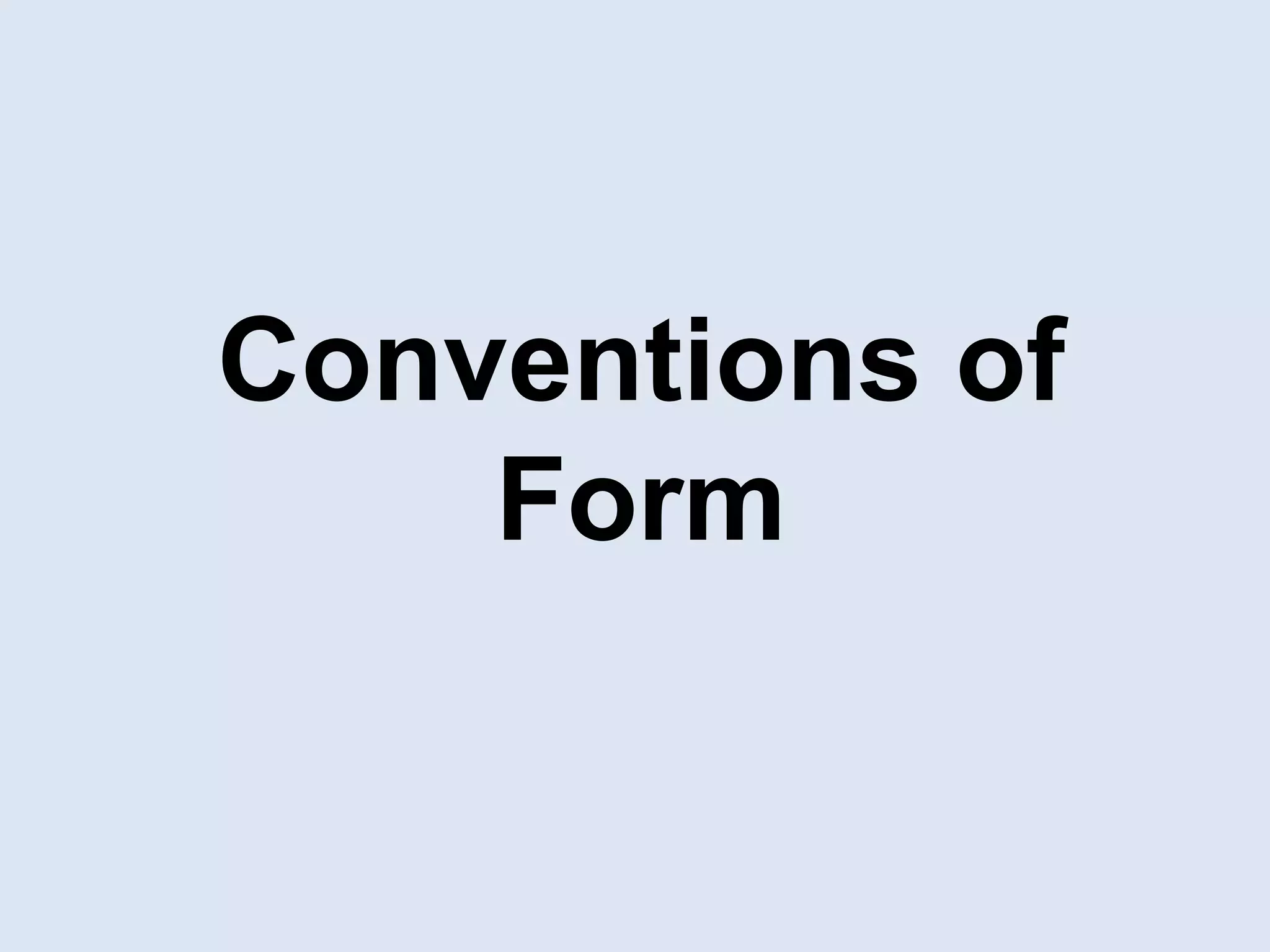 Forms of convention | PPTX