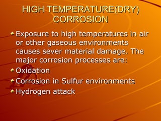 Forms of corrosion | PPT