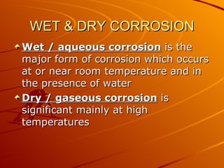 Forms of corrosion | PPT