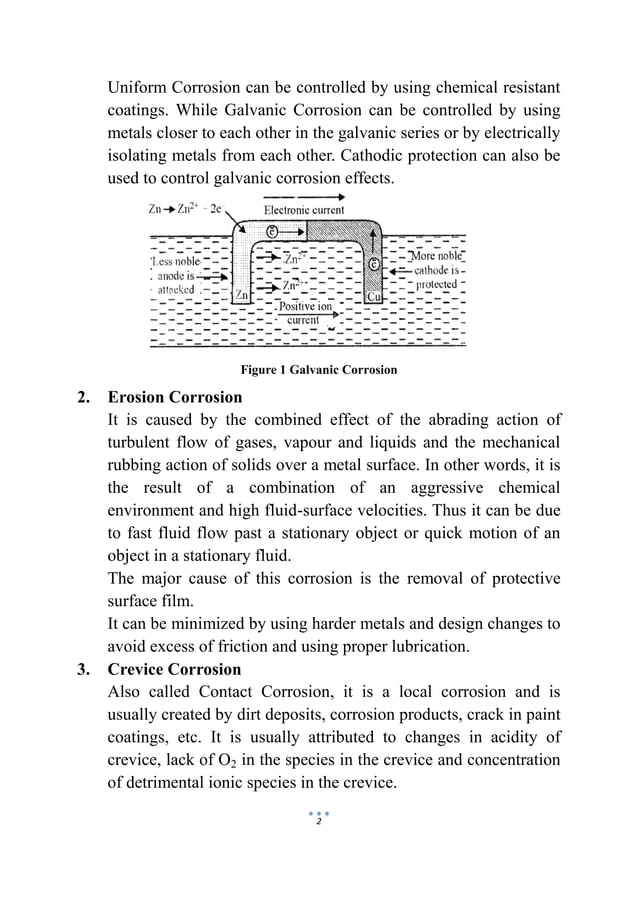 Forms of corrosion | PDF