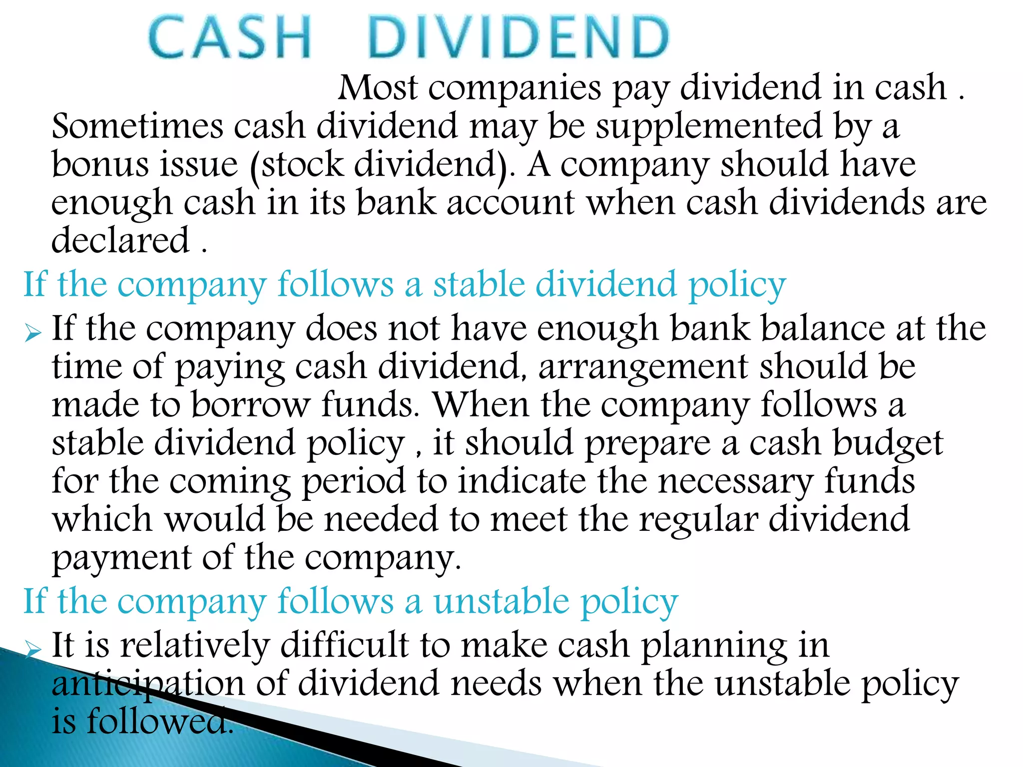 Forms of dividend | PPTX