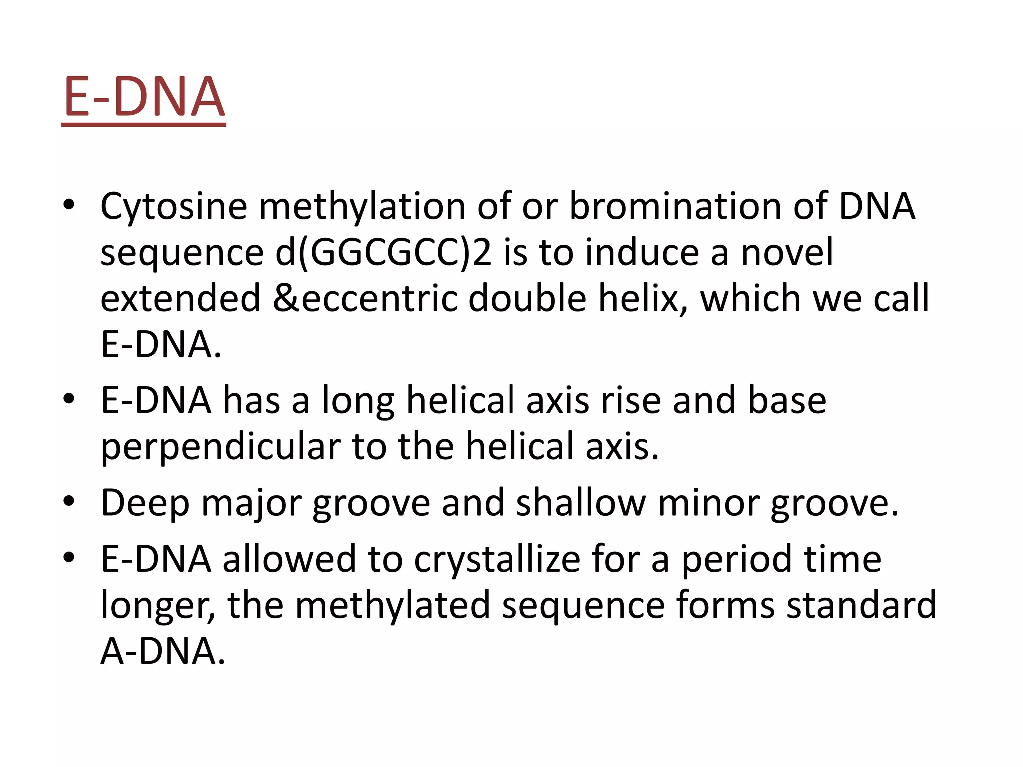 FORMS OF DNA | PPTX