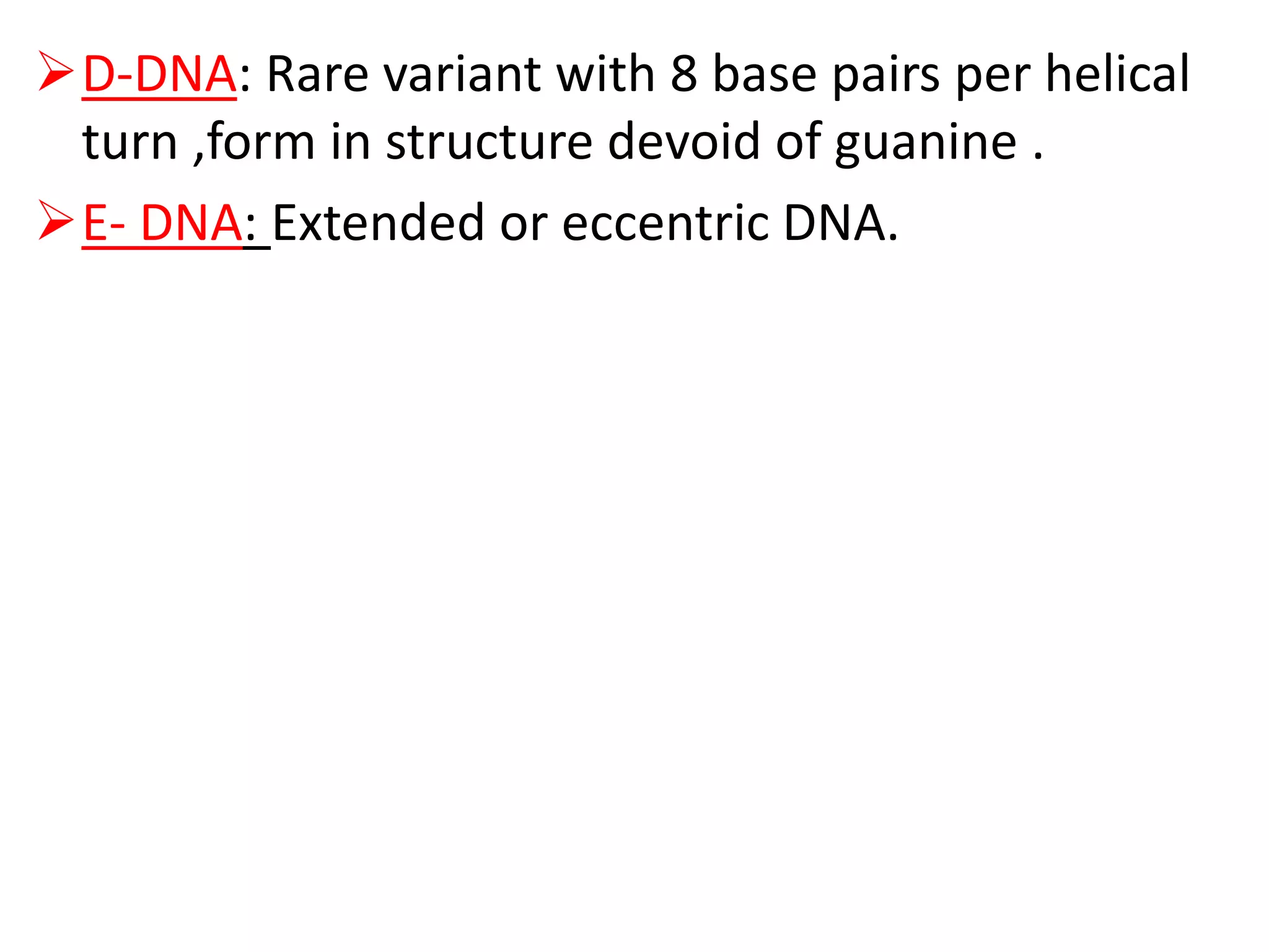 FORMS OF DNA | PPTX