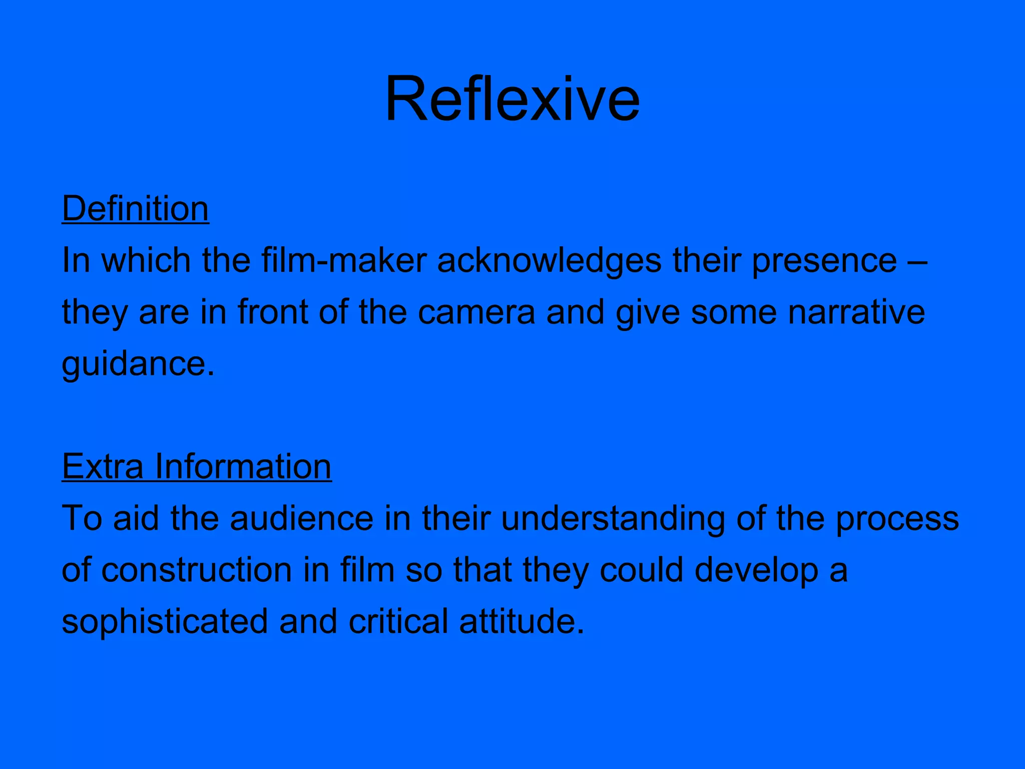 Forms of documentaries | PPT