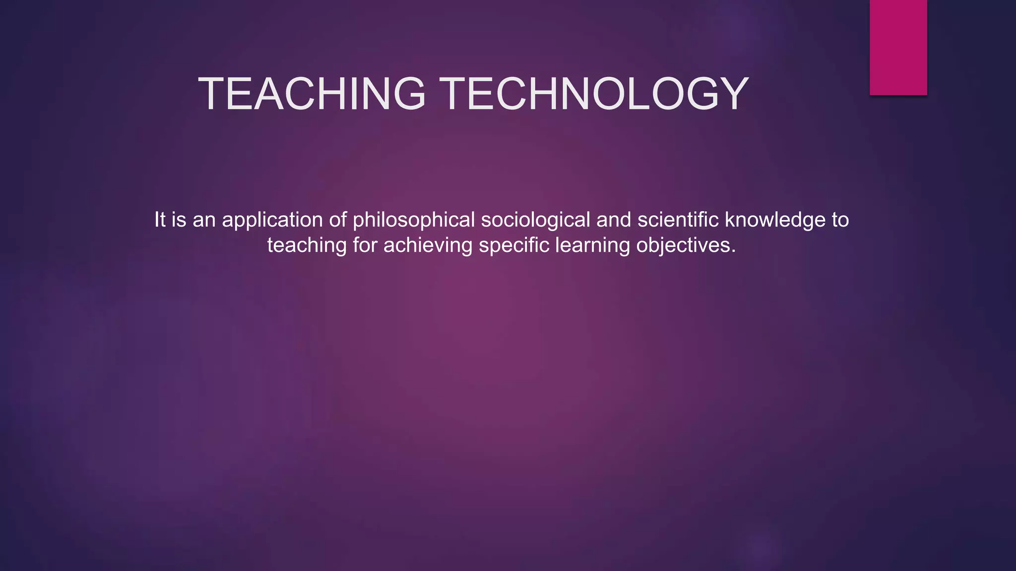 Forms of education technology | PPTX