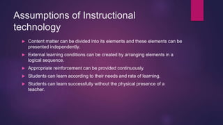 Forms of education technology | PPTX