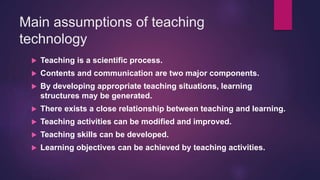 Forms of education technology | PPTX