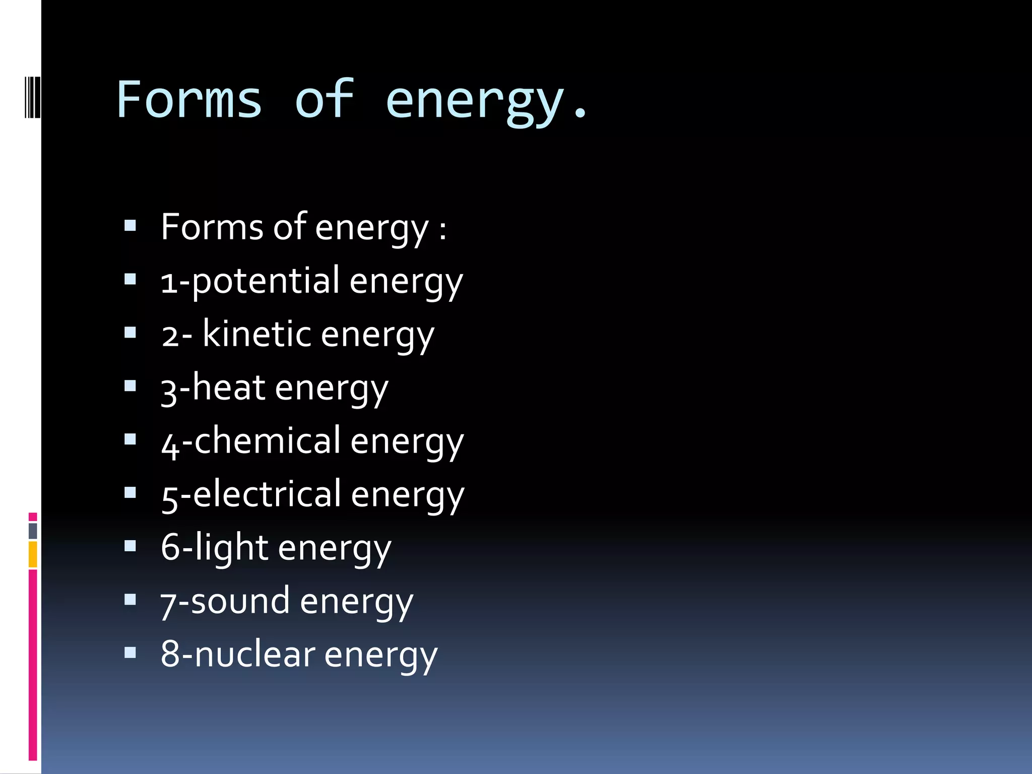 Forms of energy | PPT
