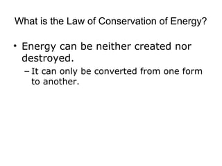 Forms of energy | PPT