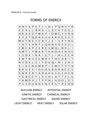FORMS OF ENERGY | PDF