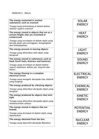 FORMS OF ENERGY | PDF