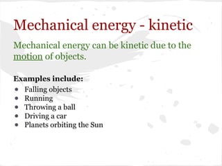 Forms of Energy Kinetic and Potential ENergy .pptx