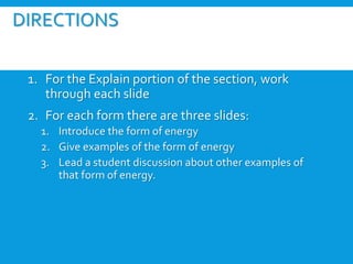 Forms of energy explain powerpoint | PPTX