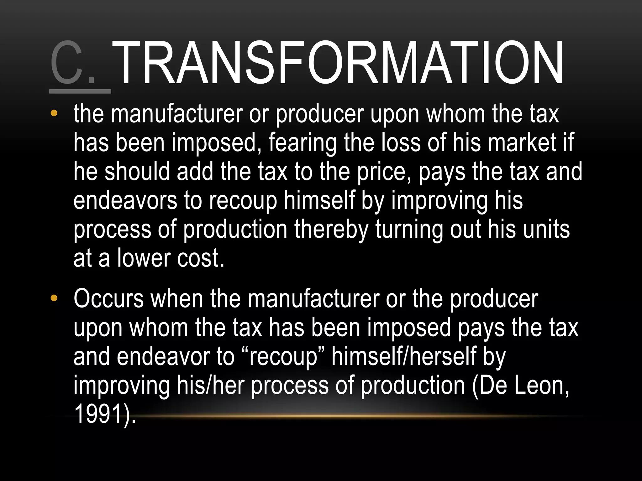 Forms of escape from taxation | PPTX
