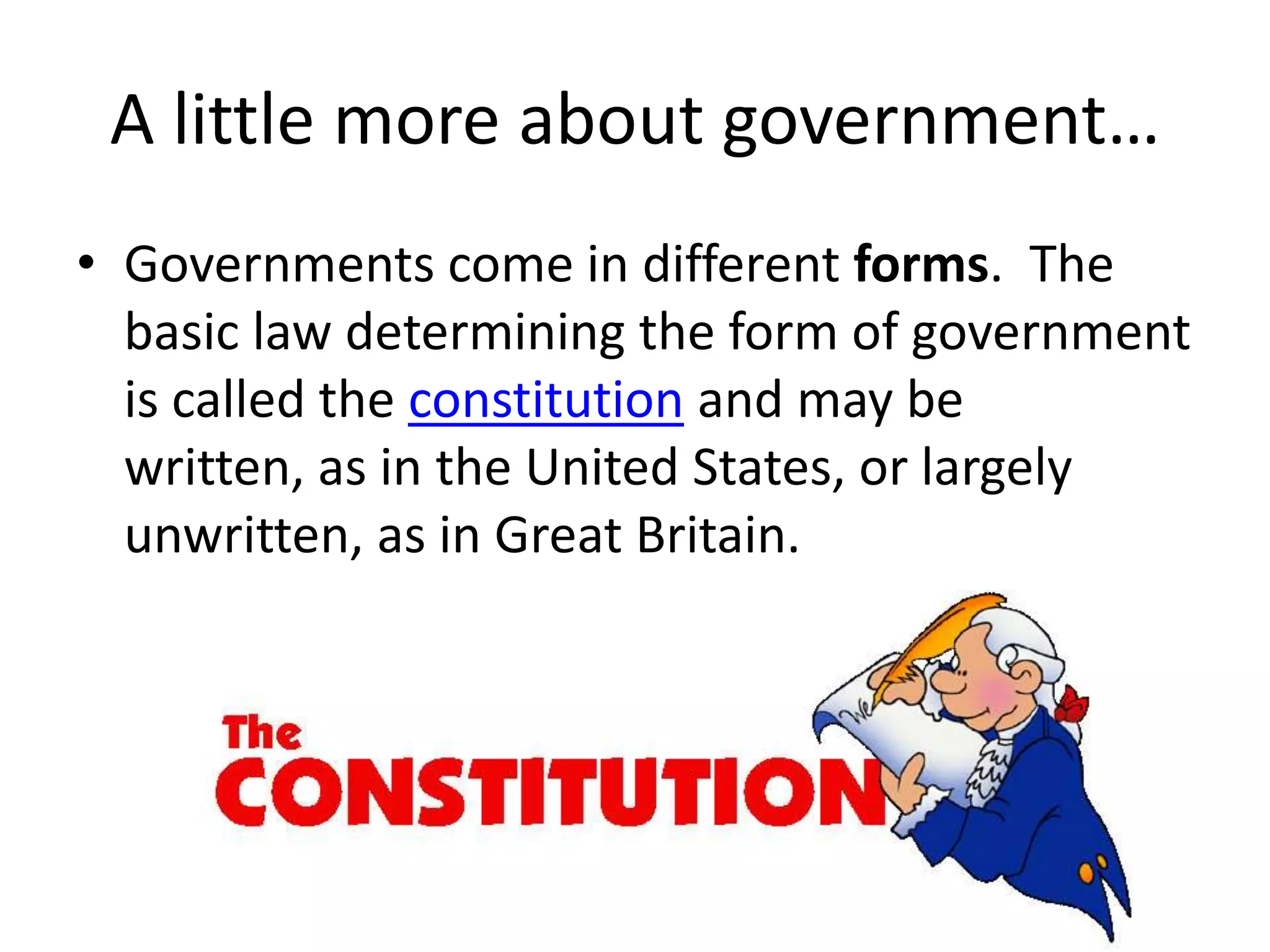 Forms of government | PPTX