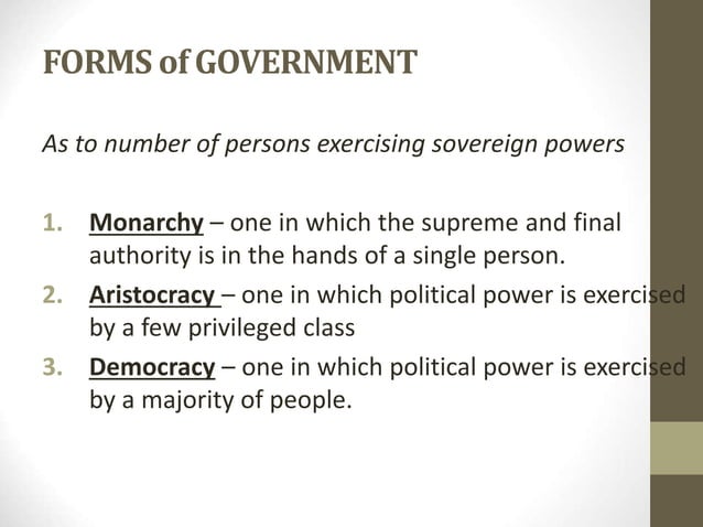 forms of government.ppt | Law