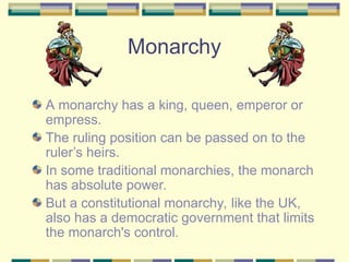 Forms of Government by Dr. Mamta Pareek.ppt