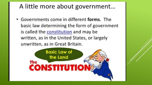 DIFFERENT FORMS OF GOVERNMENT (Lesson in PPG) | PPTX