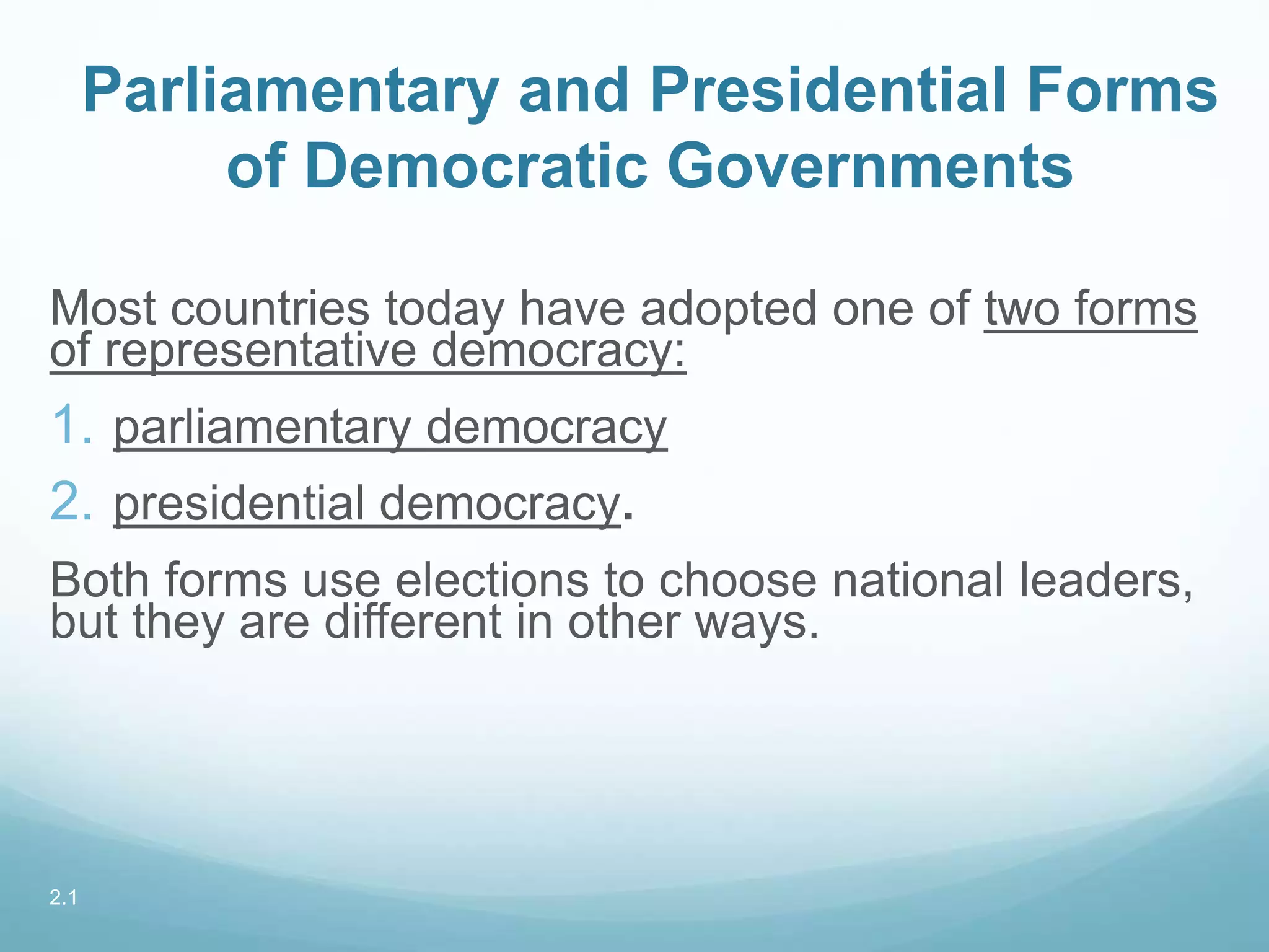 Forms of Government | PPTX