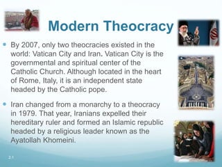 Forms of Government | PPTX