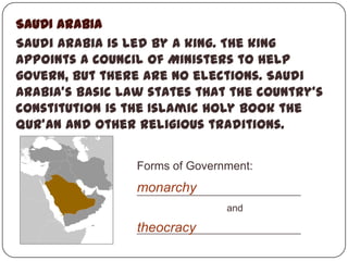 Forms of government part 2 | PPTX