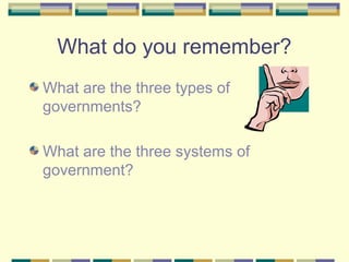 Forms of governments | PPT