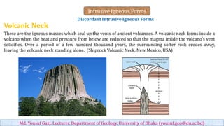 Forms of igneous rocks | PDF