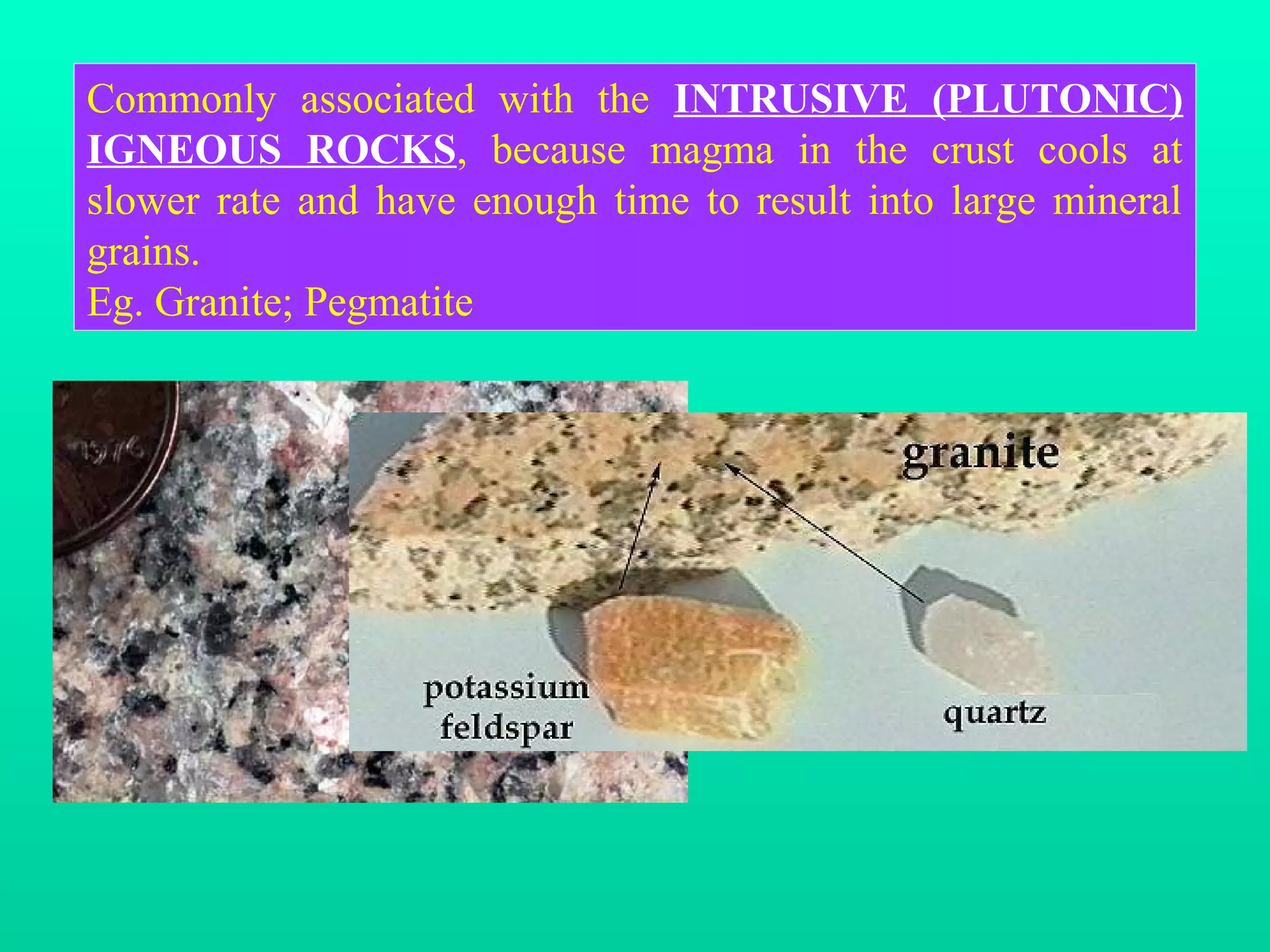 Forms of igneous rocks | PPT