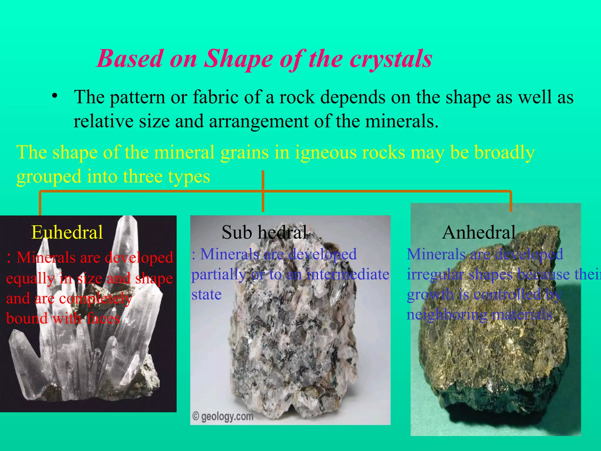 Forms of igneous rocks | PPT
