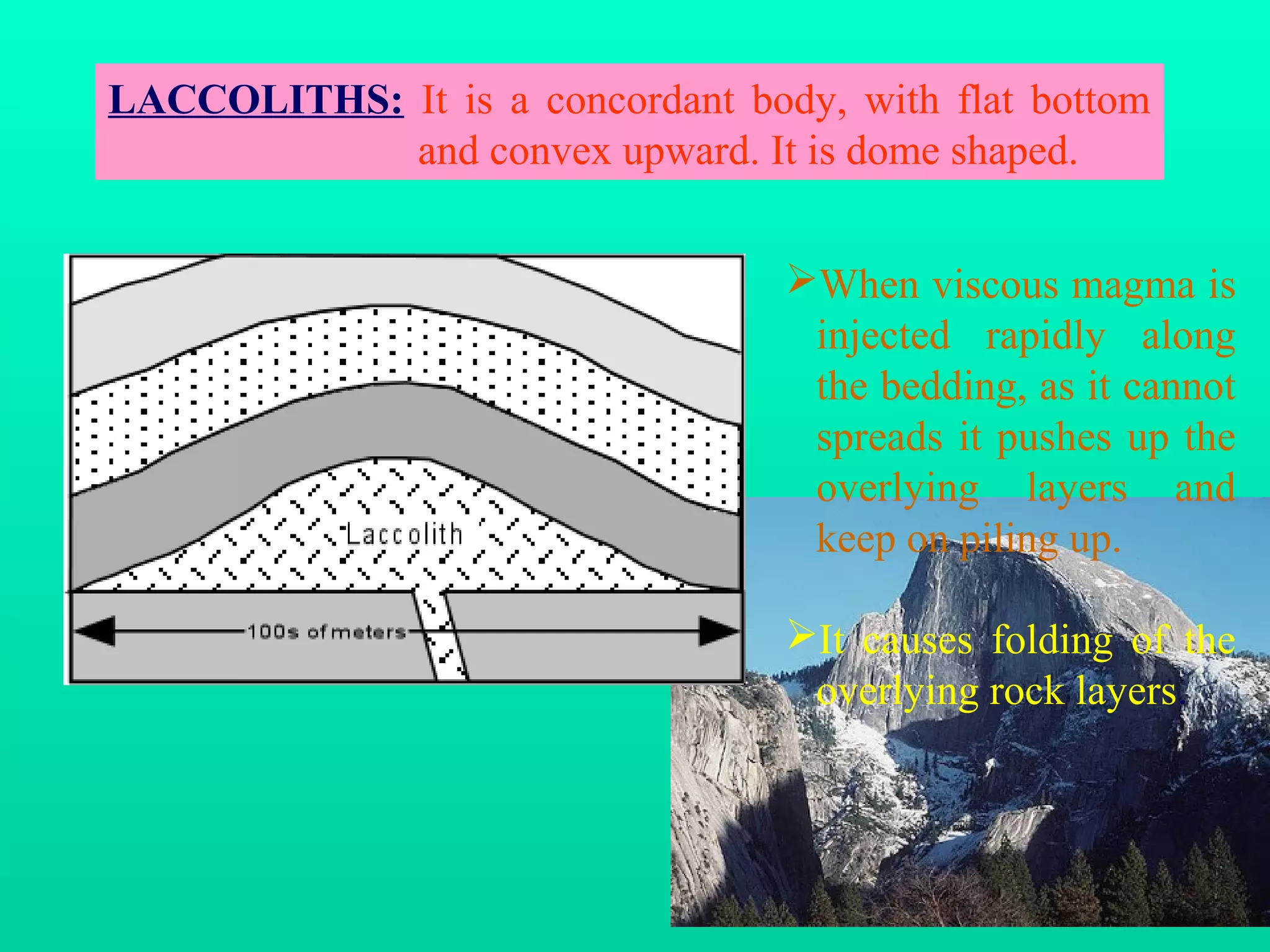 Forms of igneous rocks | PPT