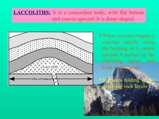 Forms of igneous rocks | PPT