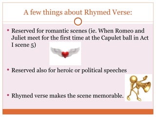 Forms of Language used in Shakespeare's plays | PPT