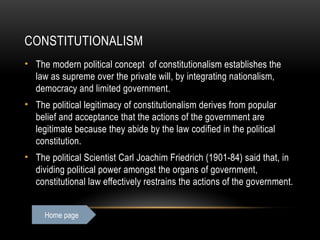 Forms of Legitimate Government-UNDERSTANDING CULTURE SOCIETY AND ...