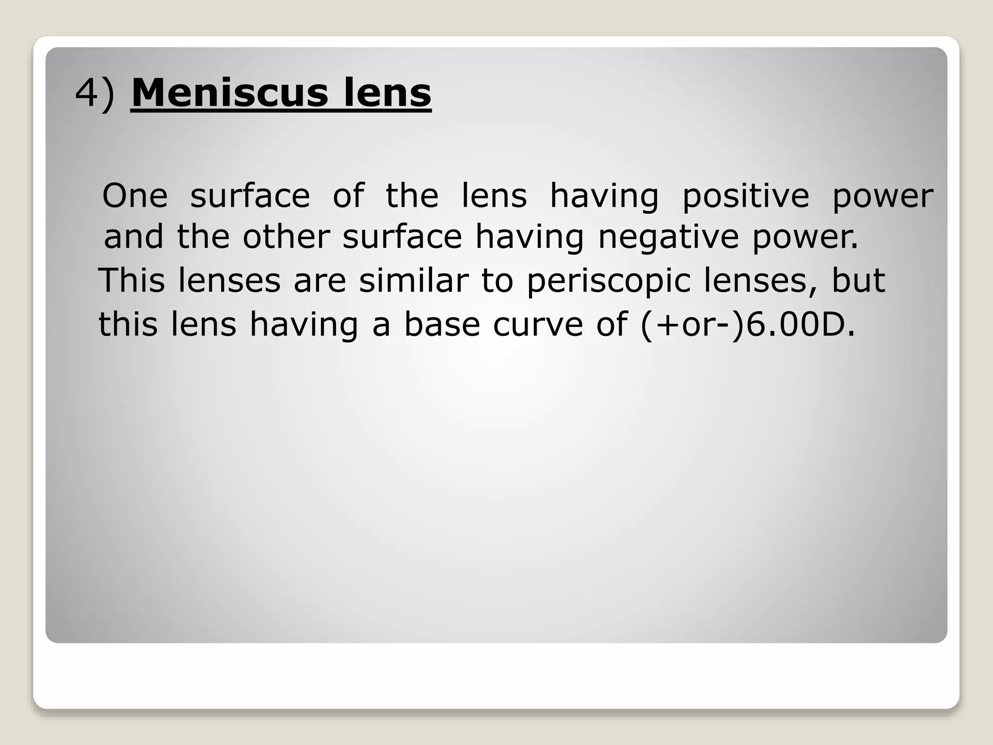 Forms of lenses (Faheem Kv) | PPTX