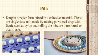 Forms of medication | PPTX