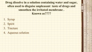 Forms of medication | PPTX