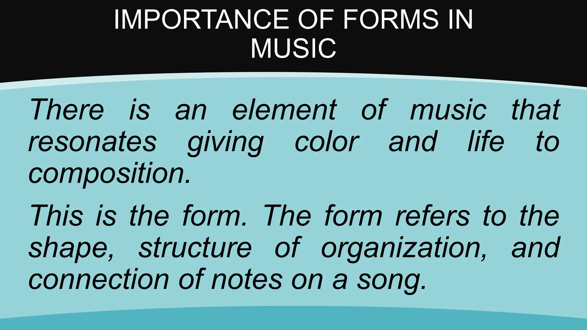 FORMS OF MUSIC- LNA - LOCAL MUSIC TYPES AND FORMS | PPTX
