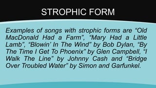 FORMS OF MUSIC- LNA - LOCAL MUSIC TYPES AND FORMS | PPTX