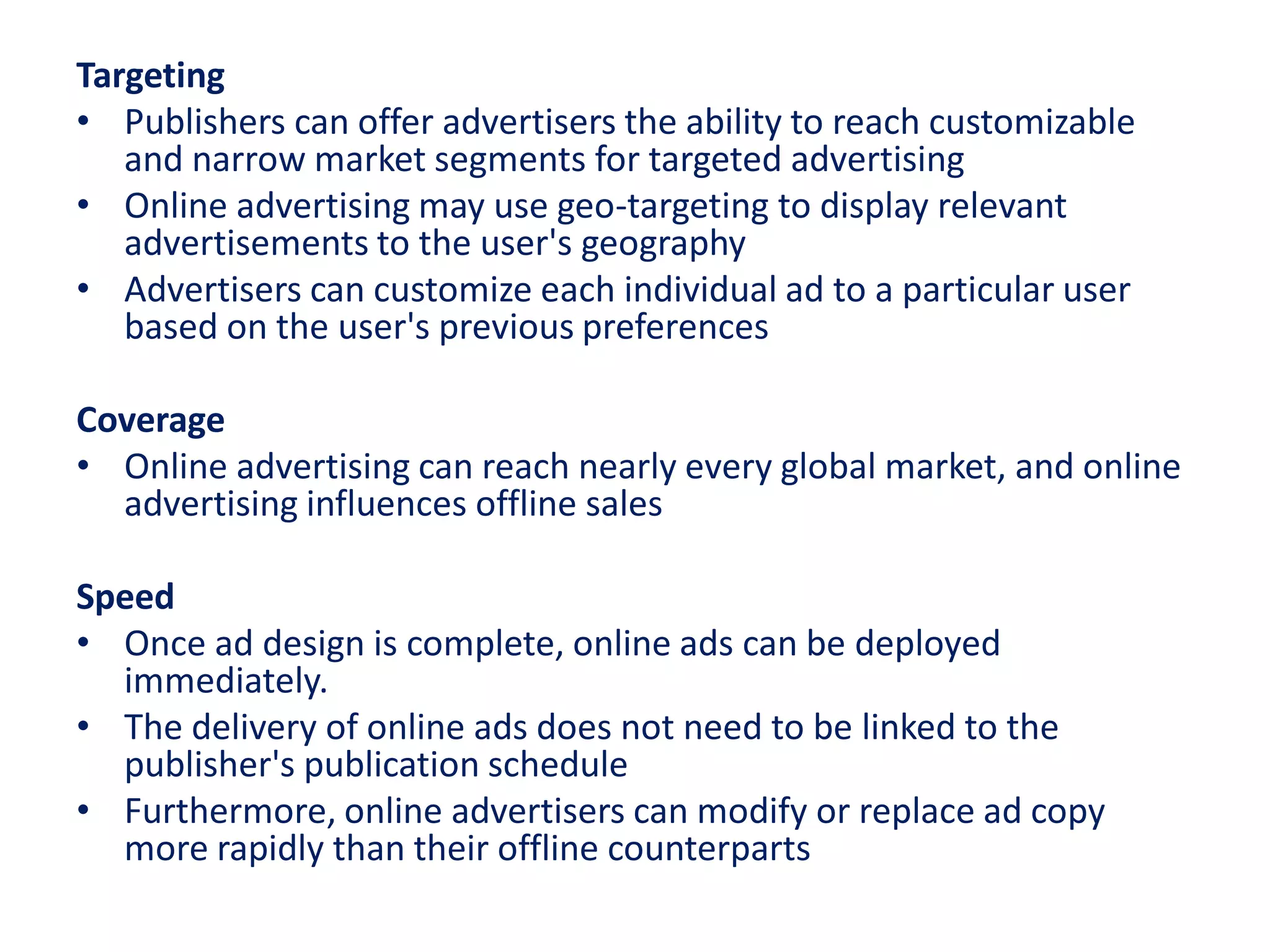 Forms of Online/Electronic/Internet Advertising (Marketing) | PDF