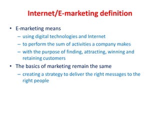Forms of Online/Electronic/Internet Advertising (Marketing) | PDF