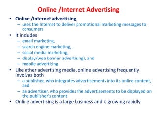 Forms of Online/Electronic/Internet Advertising (Marketing) | PDF