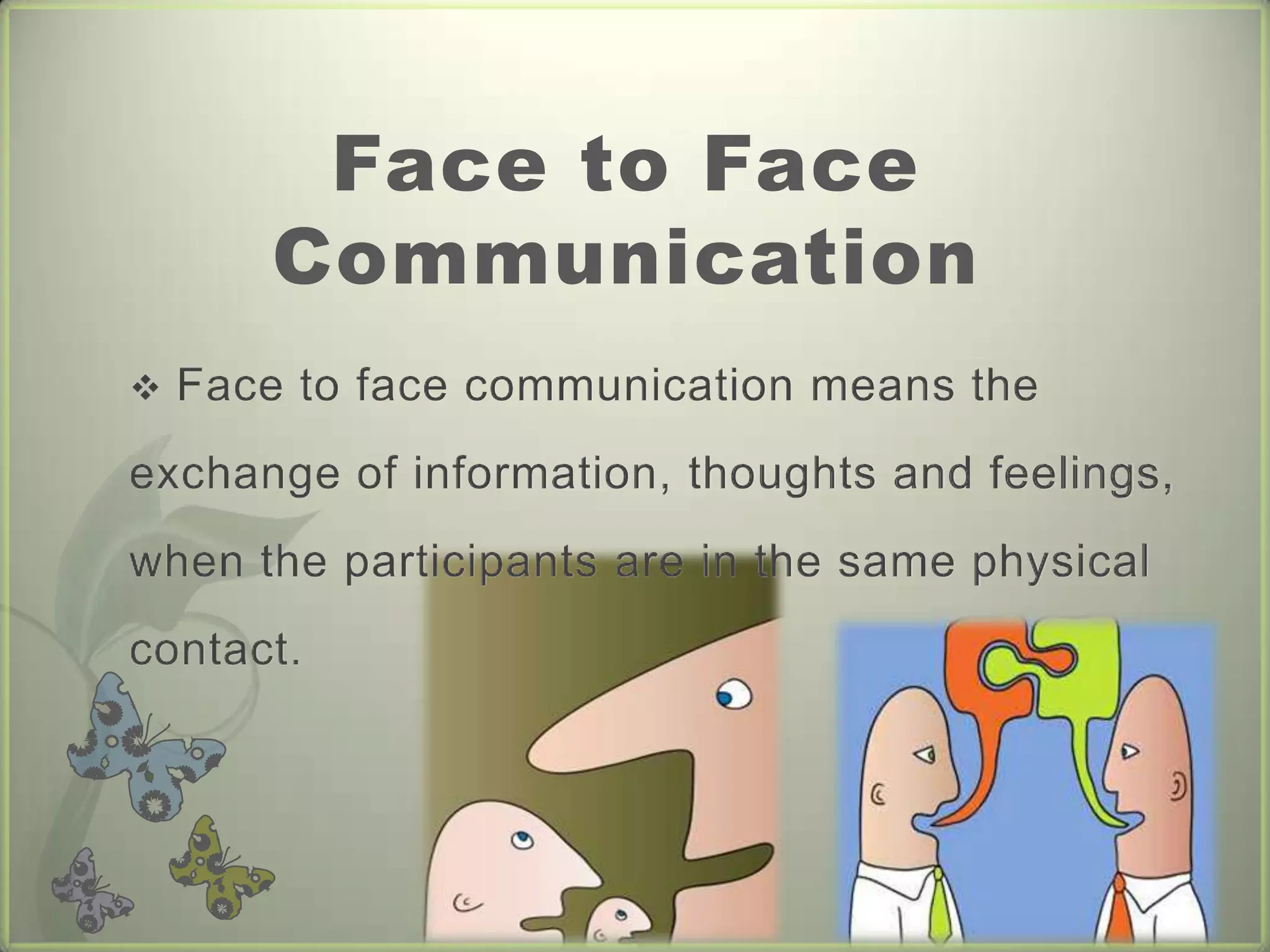 Forms Of Oral Communication | PPT