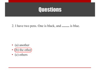 Forms of other | PPT