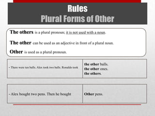 Forms of other | PPT