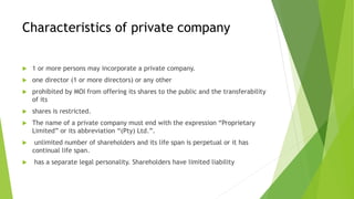 Forms of ownership | PPTX