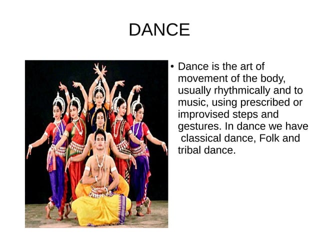 Forms of performing arts | ODP