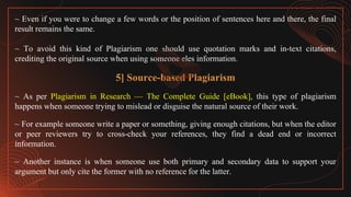 Forms of Plagiarism .pptx