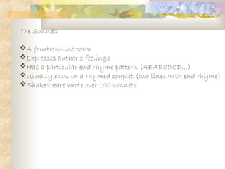 Forms of poetry updated | PPT | Poetry | Books and Literature